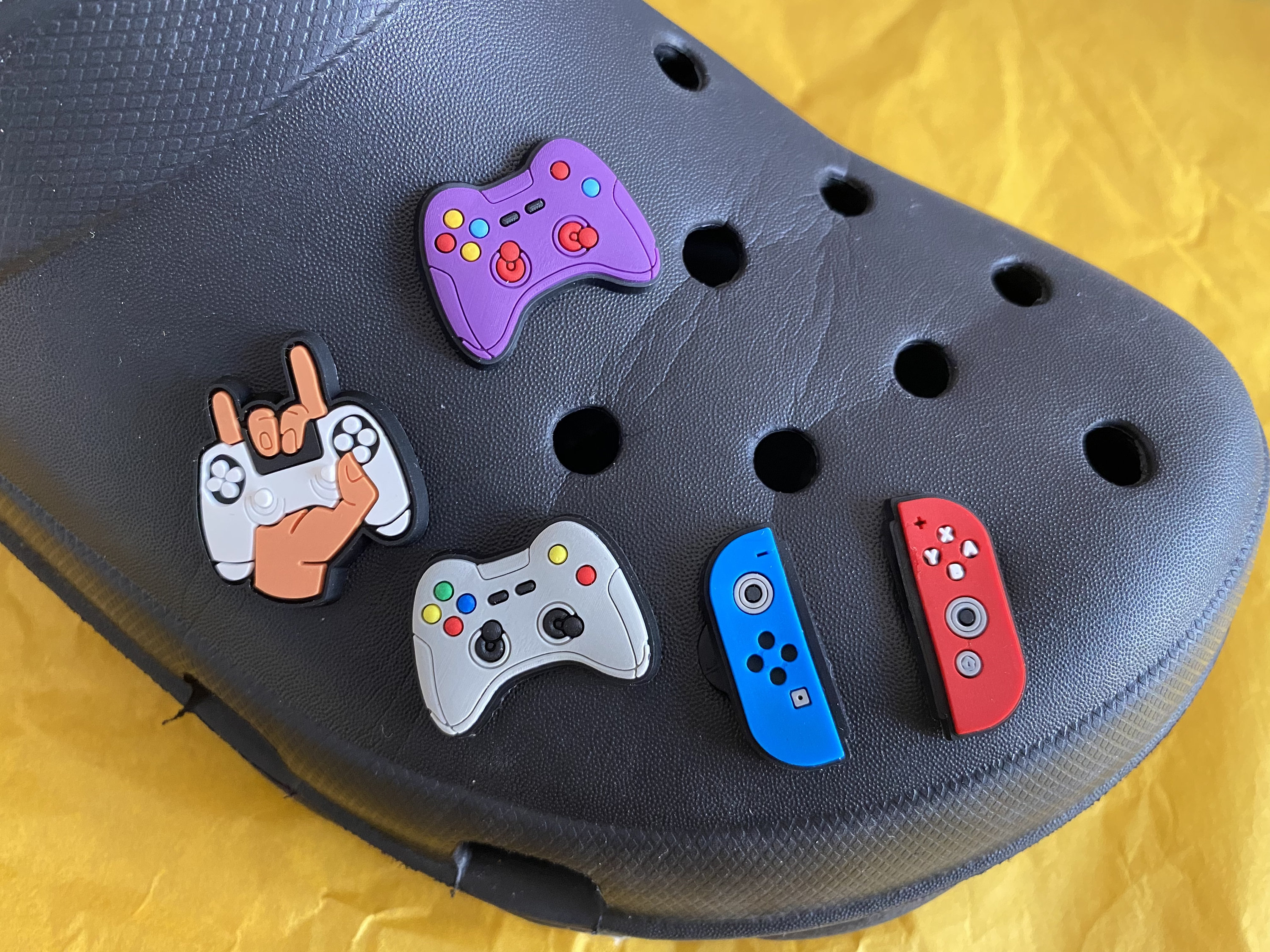 Video Game Retro Clog Charms - Etsy