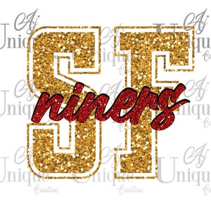 Niners Fan PNG & SVG Files | DTF ,cricut, Cameo, and Sublimation - Etsy
