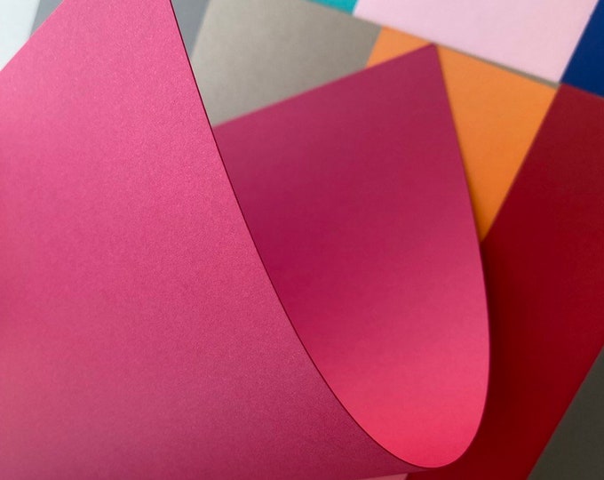 100lb. Heavyweight Cardstock 270gsm 8.5 X 11 Cardstock A LOT OF COLORS ...