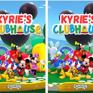 Digital Print Only* Mickey Mouse Clubhouse Templates - Etsy