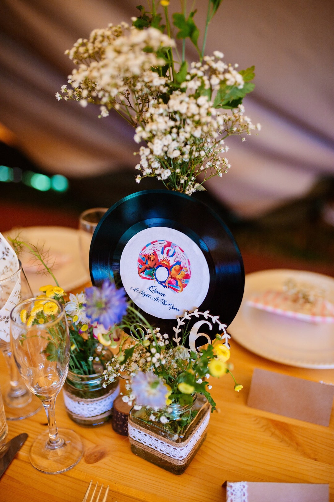 Real Vinyl Record Table Names Bespoke Wedding 7 Inch 45s - Etsy UK