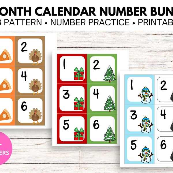 Classroom Calendar Printable - Etsy