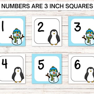 January Calendar Numbers in AB Pattern - Etsy