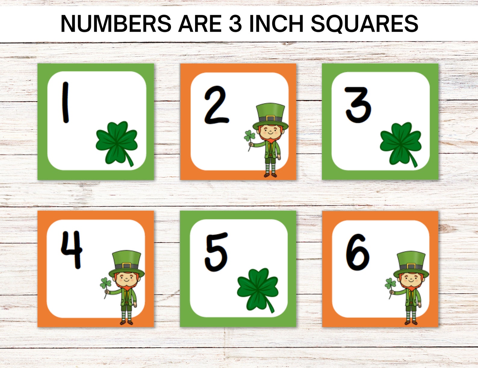 March Calendar Numbers in AB Pattern - Etsy