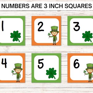 March Calendar Numbers in AB Pattern - Etsy