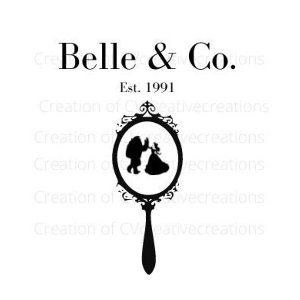 Belle and Co Svg - Etsy