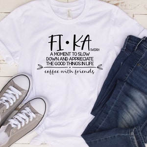 SVG Cut File: FIKA A Moment to Slow Down and Appreciate the Good Things in Life - Etsy