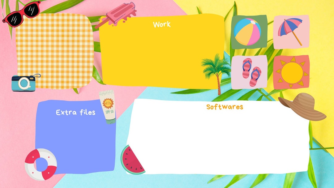 Summer Desktop Wallpaper - Etsy
