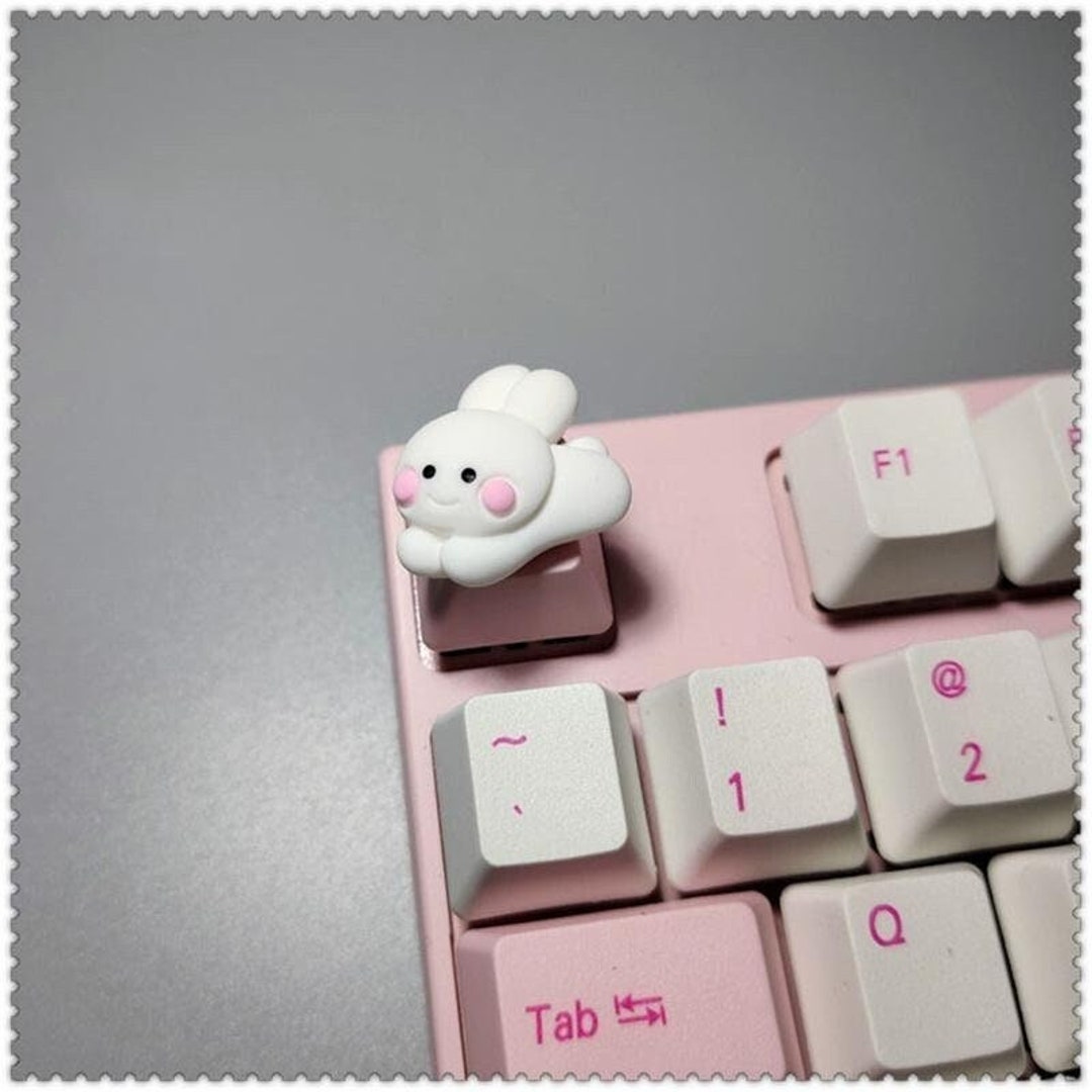 Kawaii Bunny Keycaps - Etsy