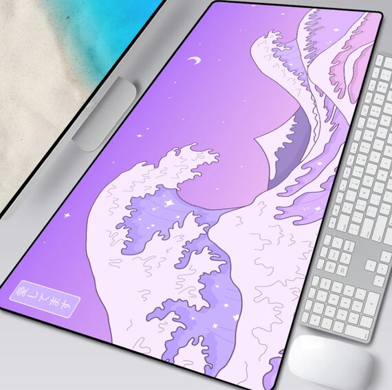 Keyboards & Mice XL Ocean Wave Desk Pad Computers & Peripherals etna.com.pe