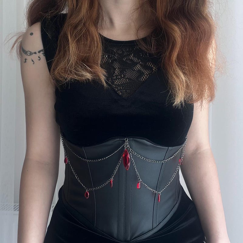 Vampire Corset - Etsy