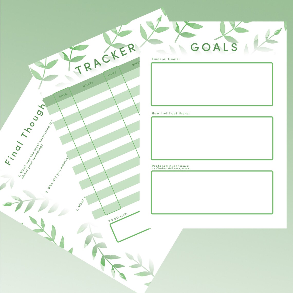 Cash Tracker | Finance Calendar | Digital Budget Planner | Pay Tracker ...
