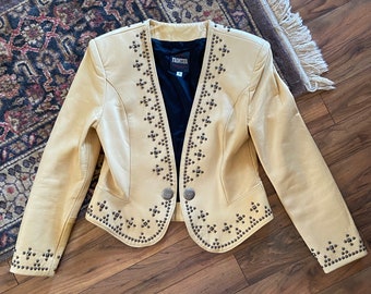 Frontier Leather Jacket - Etsy