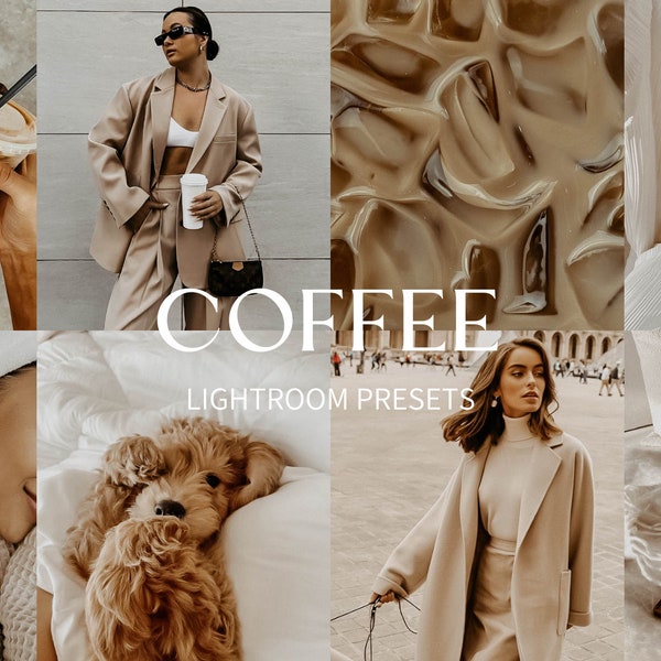 Coffee Lightroom Preset - Etsy