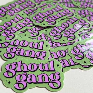 Ghoul Gang Sticker, Spooky Season, Halloween Sticker, Ghouls Just Wanna ...