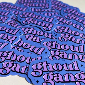 Ghoul Gang Sticker, Spooky Season, Halloween Sticker, Ghouls Just Wanna ...