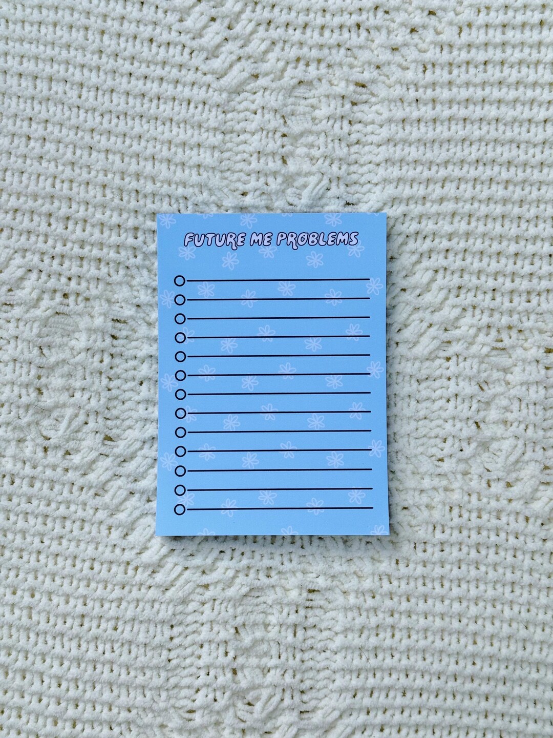 Future Me Problems Notepad - Etsy