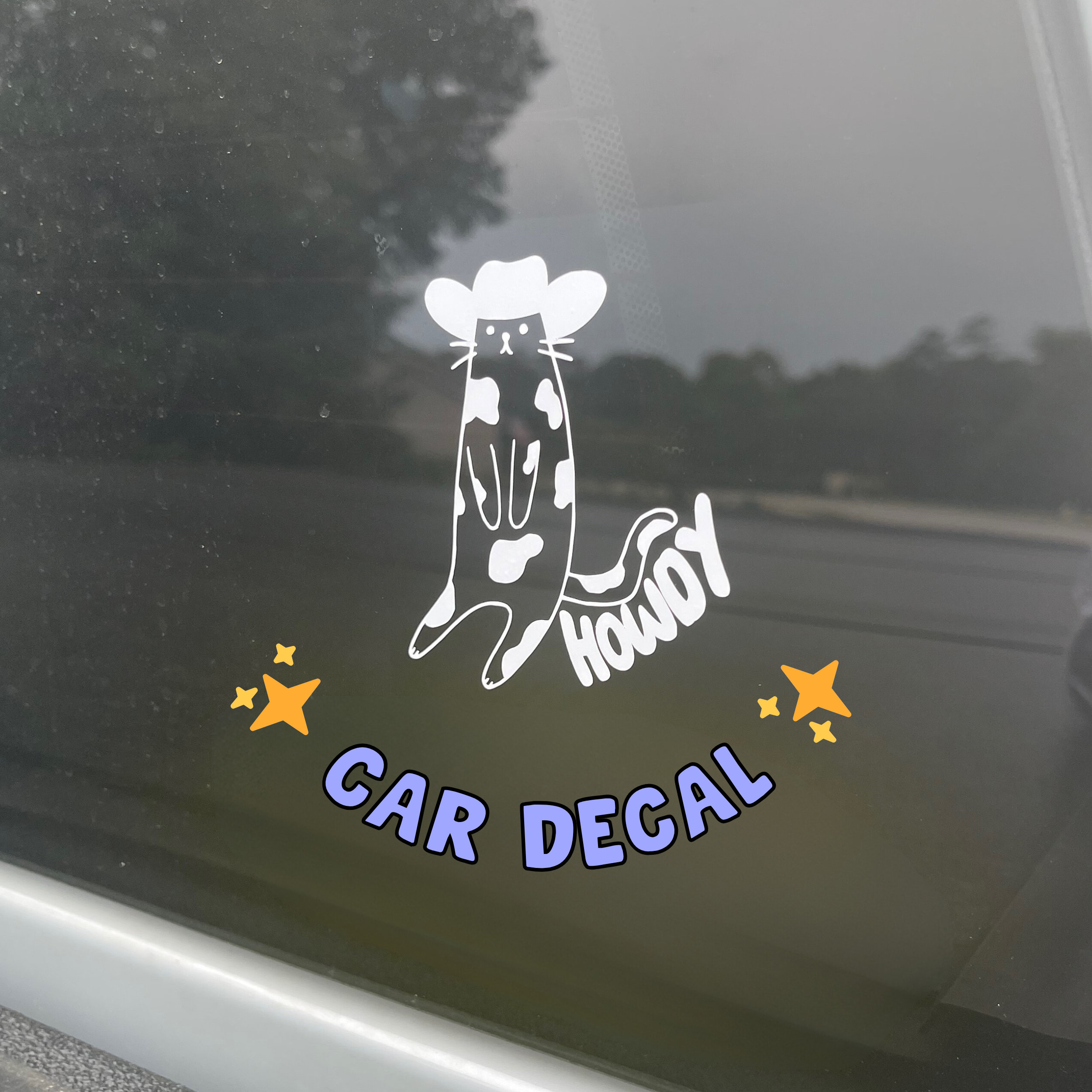 Cute Car Decals Etsy