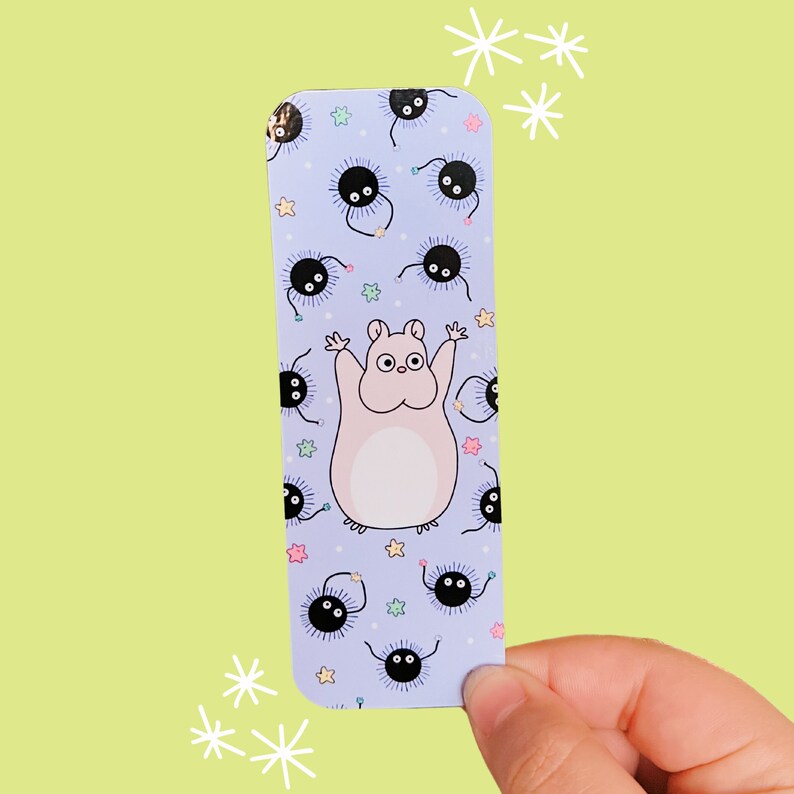 Soot Sprites and Boh Bookmark Studio Ghibli Gifts Book - Etsy