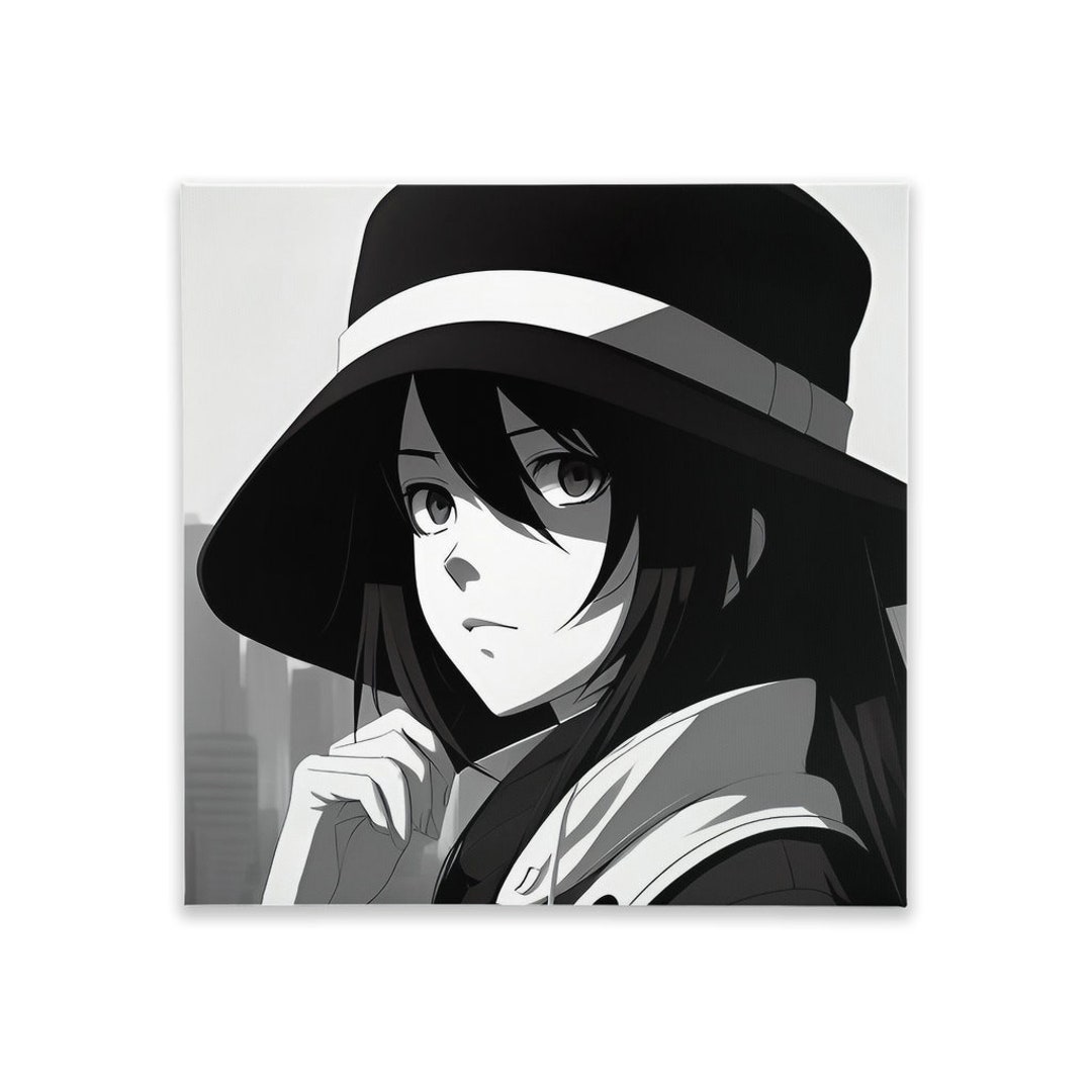 Anime Art Shadow Watcher Canvas Tile - Etsy