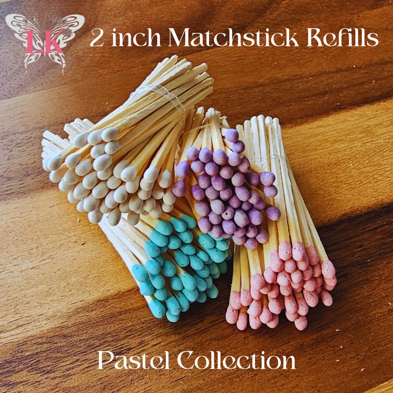 Colored Matches - Etsy