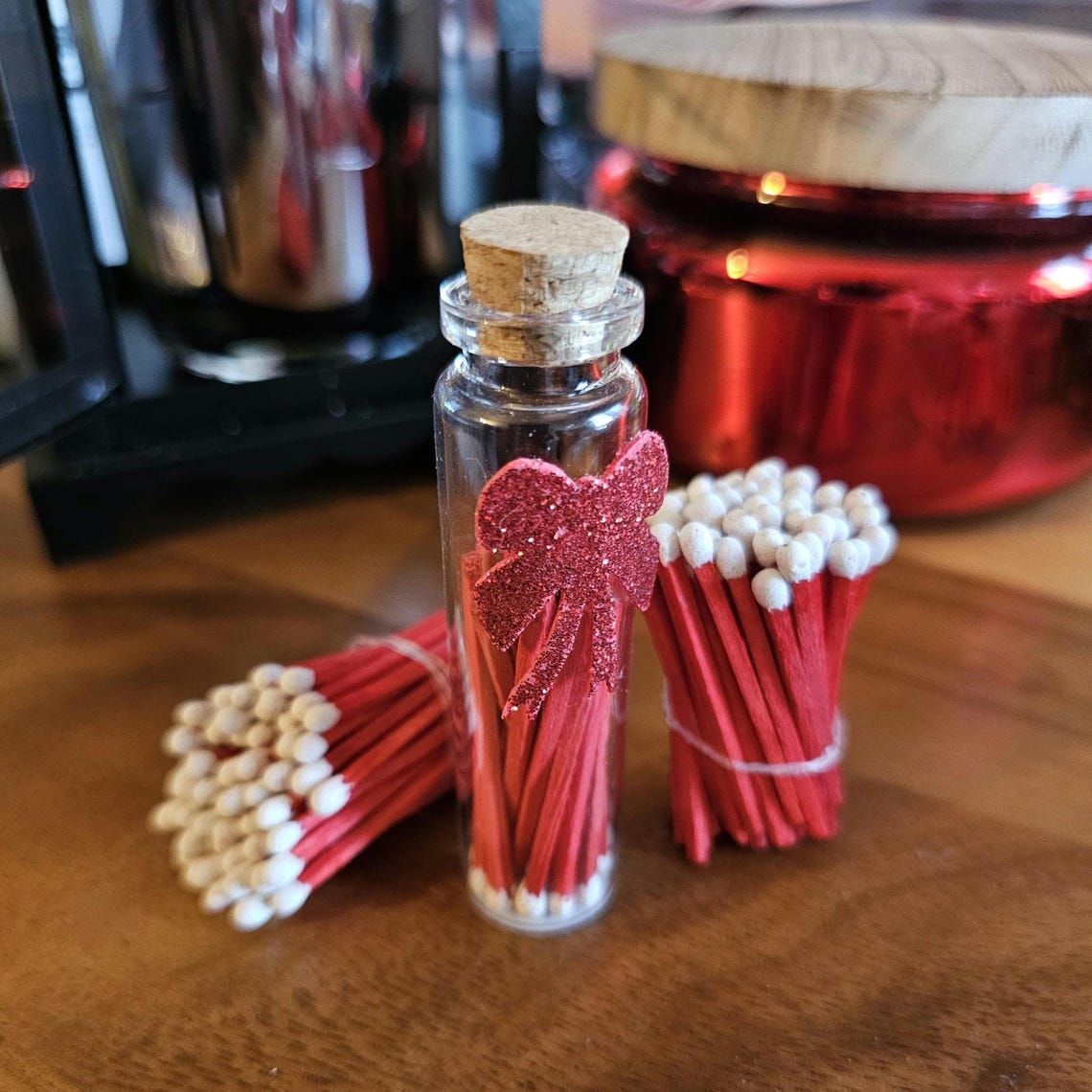 2 Inch Red Matchstick Refills Xmas Keepsake Christmas Party Favor ...