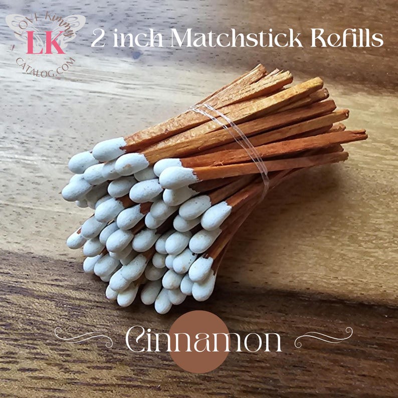 2 Inch Expresso Matchstick- Bulk DIY Loose Cinnamon Matchstick, Party ...