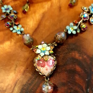 Original MICHAL NEGRIN Earrings & Necklace Set Vintage but NEW High End ...