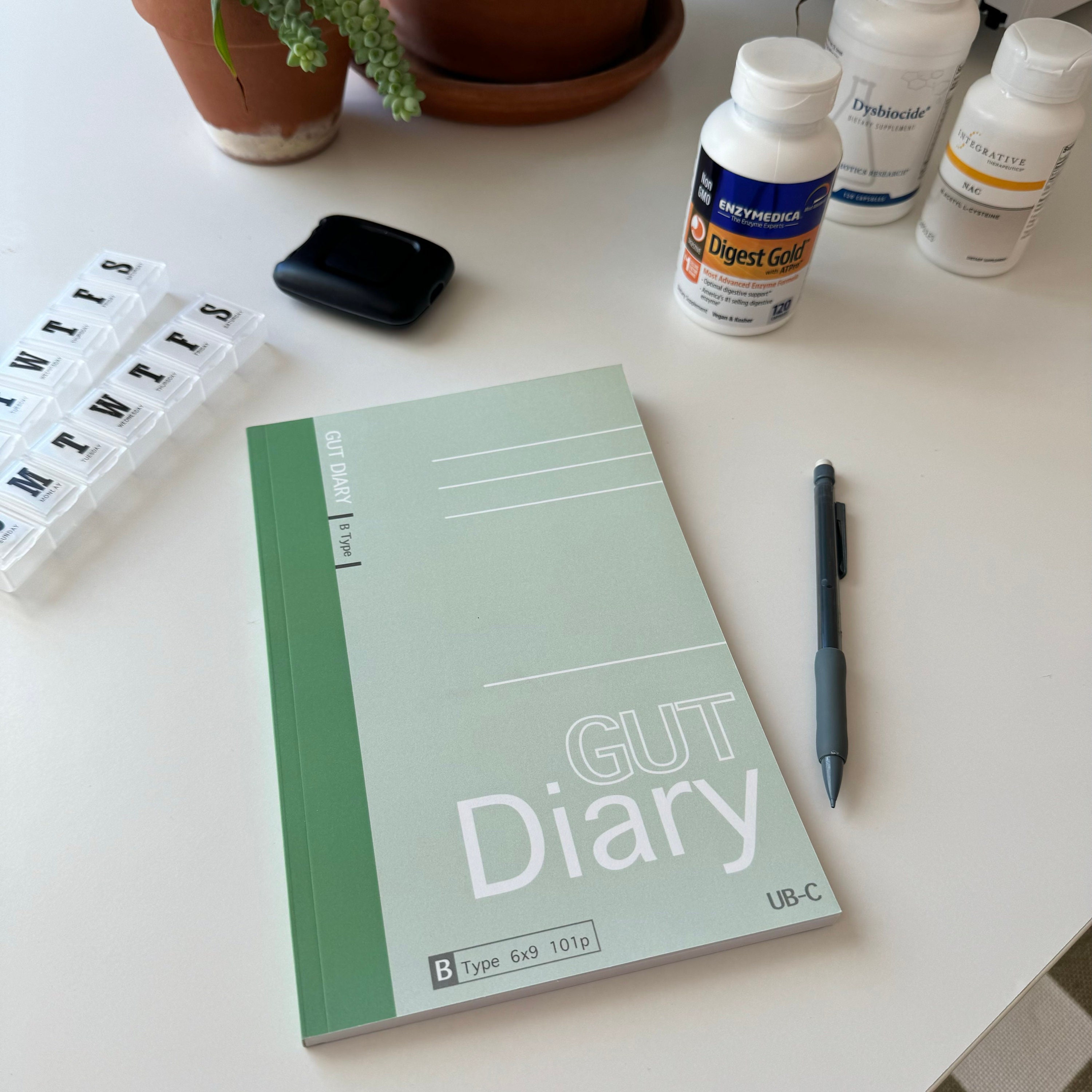 Gut Diary, Diet Tracker, Health Notebook, Self Care Journal - Etsy