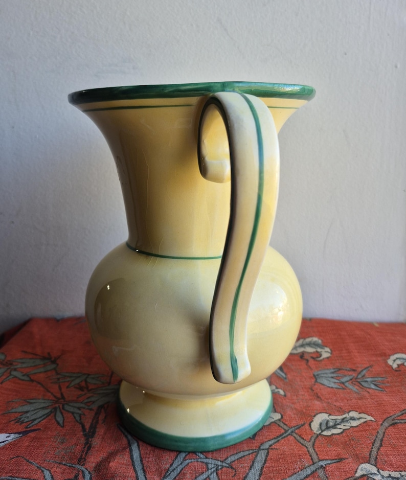 A Vintage 1930's Art Deco 1 Litre Pitcher Made by Lostro Czechoslovakia ...