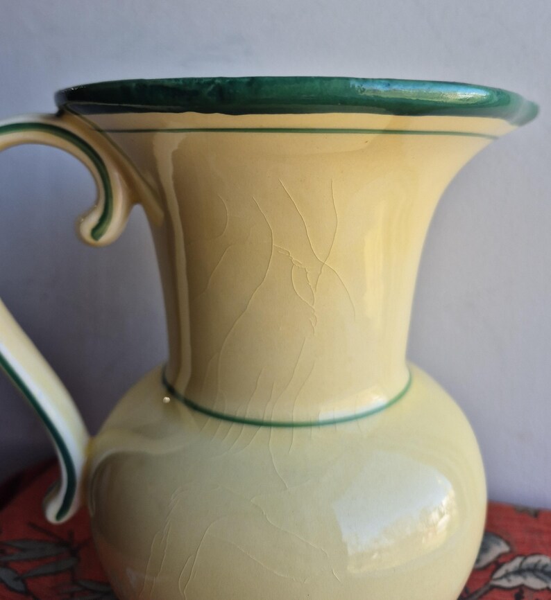 A Vintage 1930's Art Deco 1 Litre Pitcher Made by Lostro Czechoslovakia ...