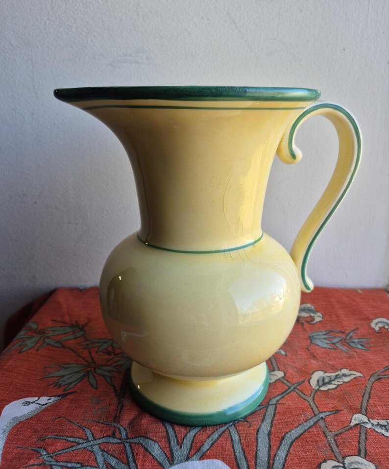 A Vintage 1930's Art Deco 1 Litre Pitcher Made by Lostro Czechoslovakia ...
