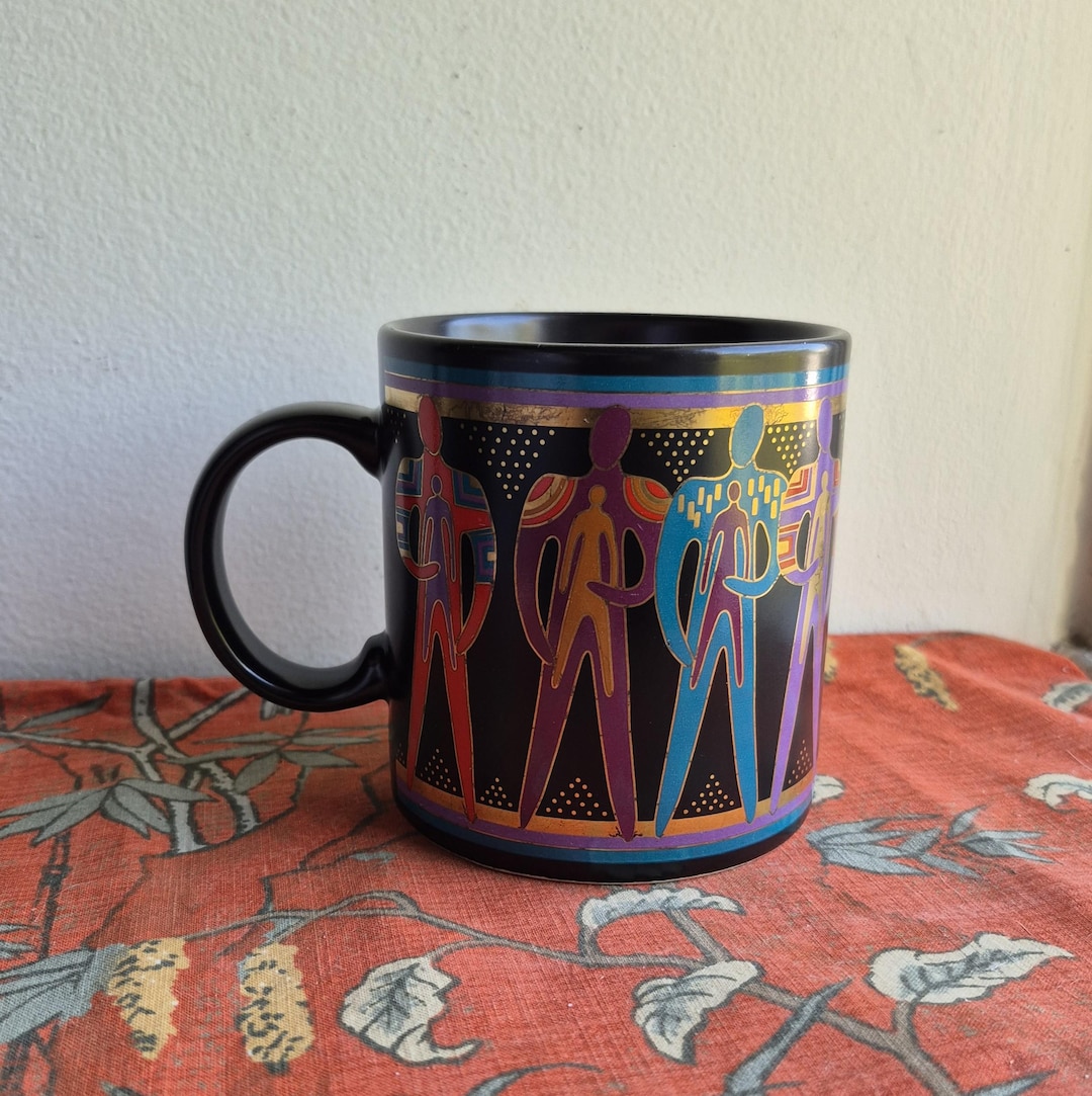 Laura Burch Tailsiman Coffee Cup Vintage 1988 - Etsy