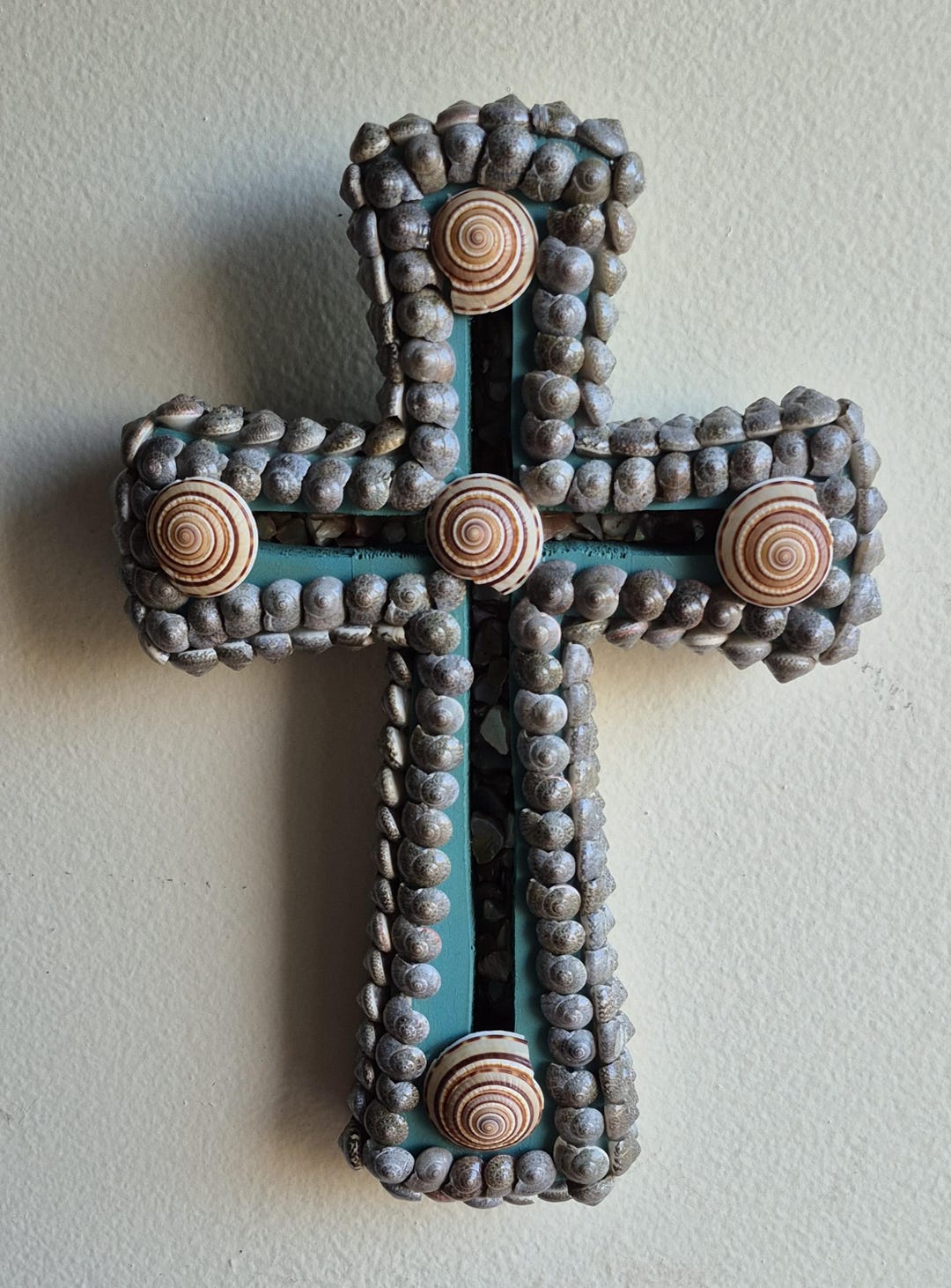 A Seashell Cross Designed and Hand-crafted in the USA. - Etsy