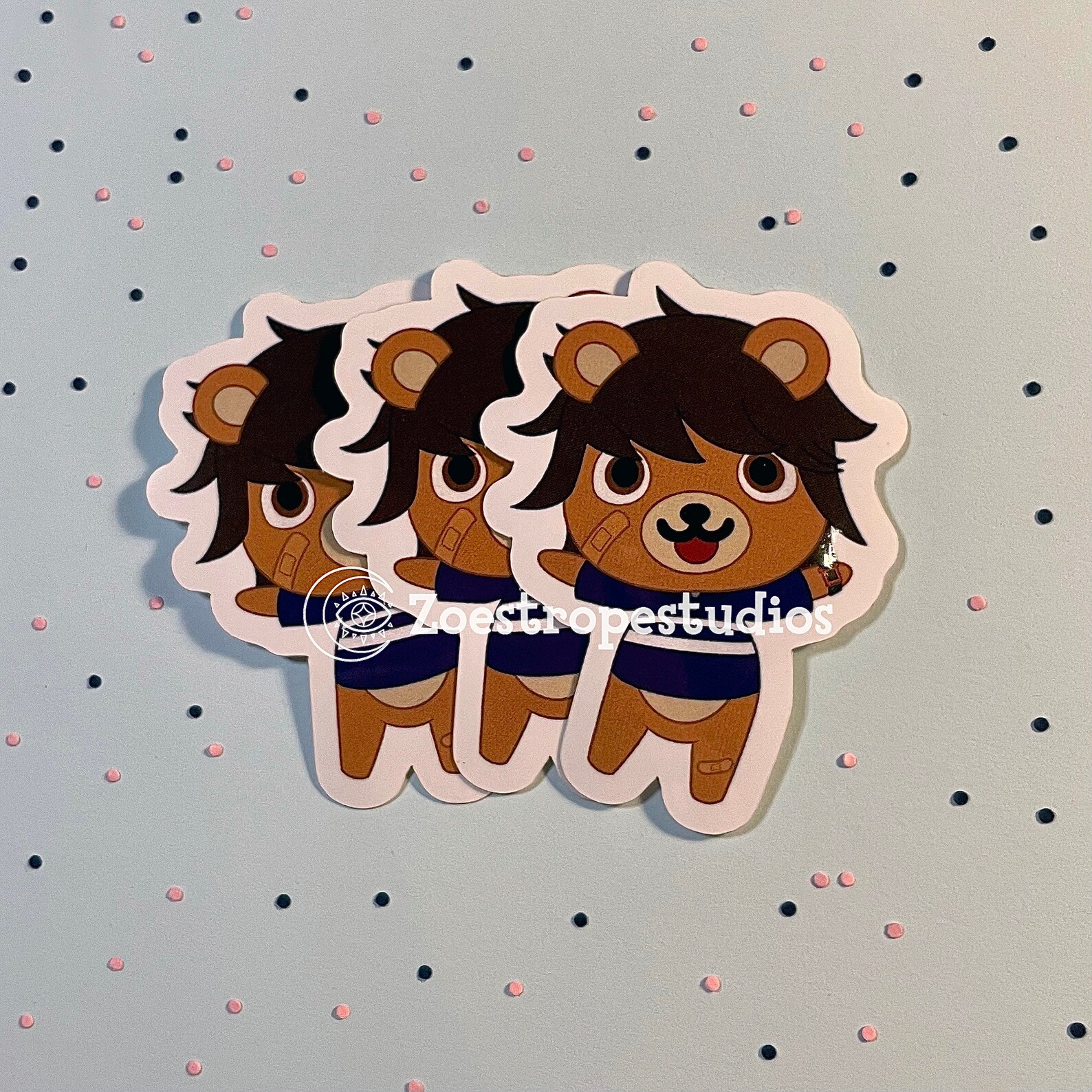 Gregory Animal Crossing Villager Vinyl Sticker ACNH Five - Etsy