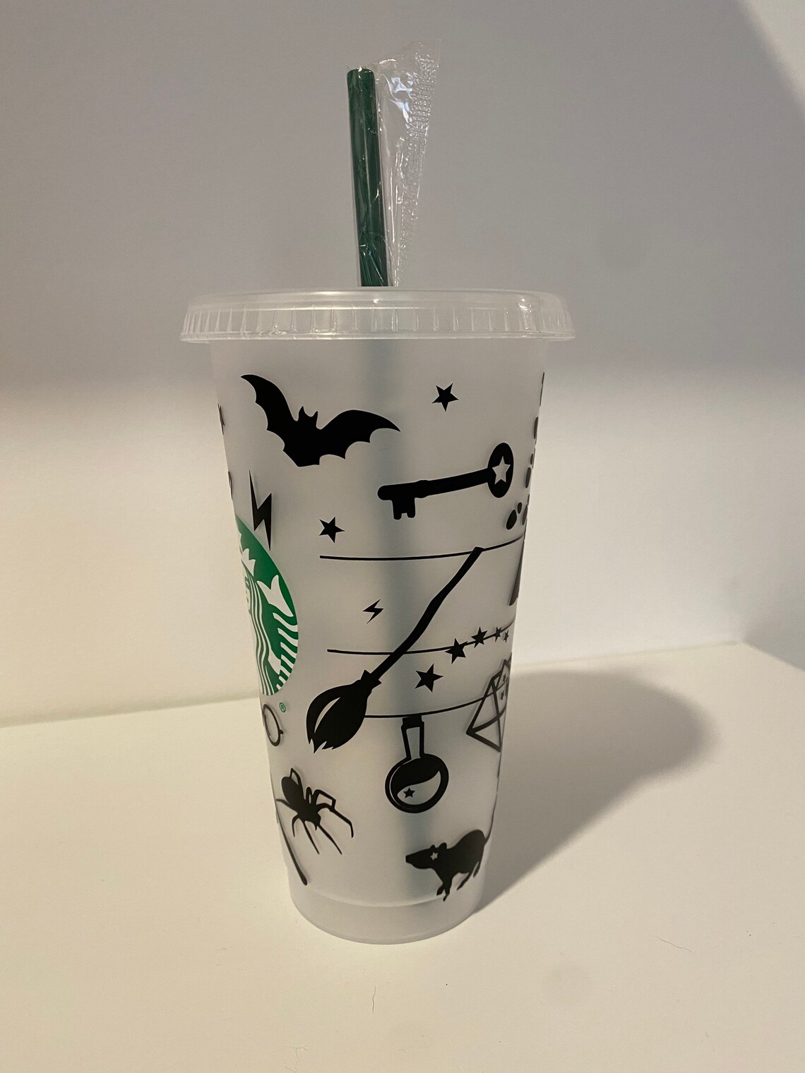 Wizard Starbuck Cups, Magic Design Reusable Starbucks Cup - Etsy