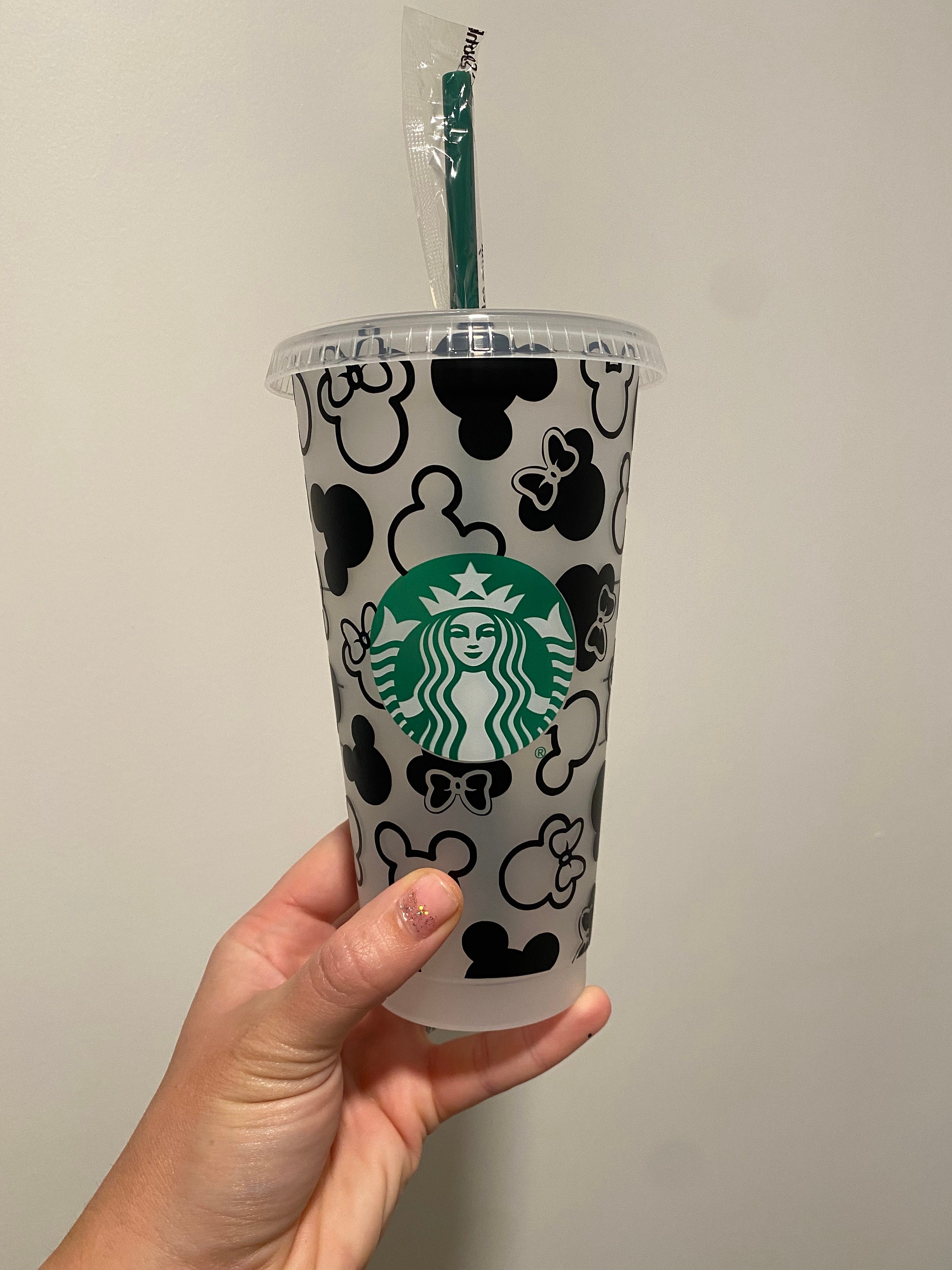 Mouse Starbuck Cups, Mouse Ears Design Reusable Starbucks Cup - Etsy