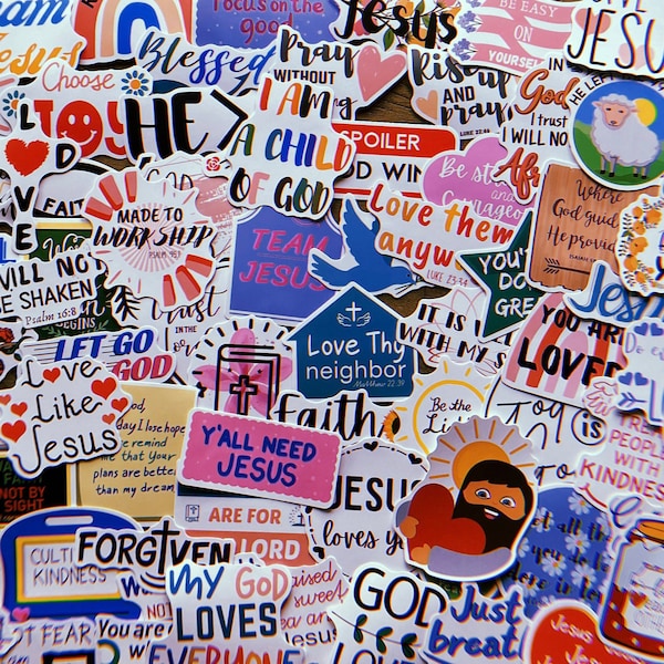 Religion Stickers - Etsy
