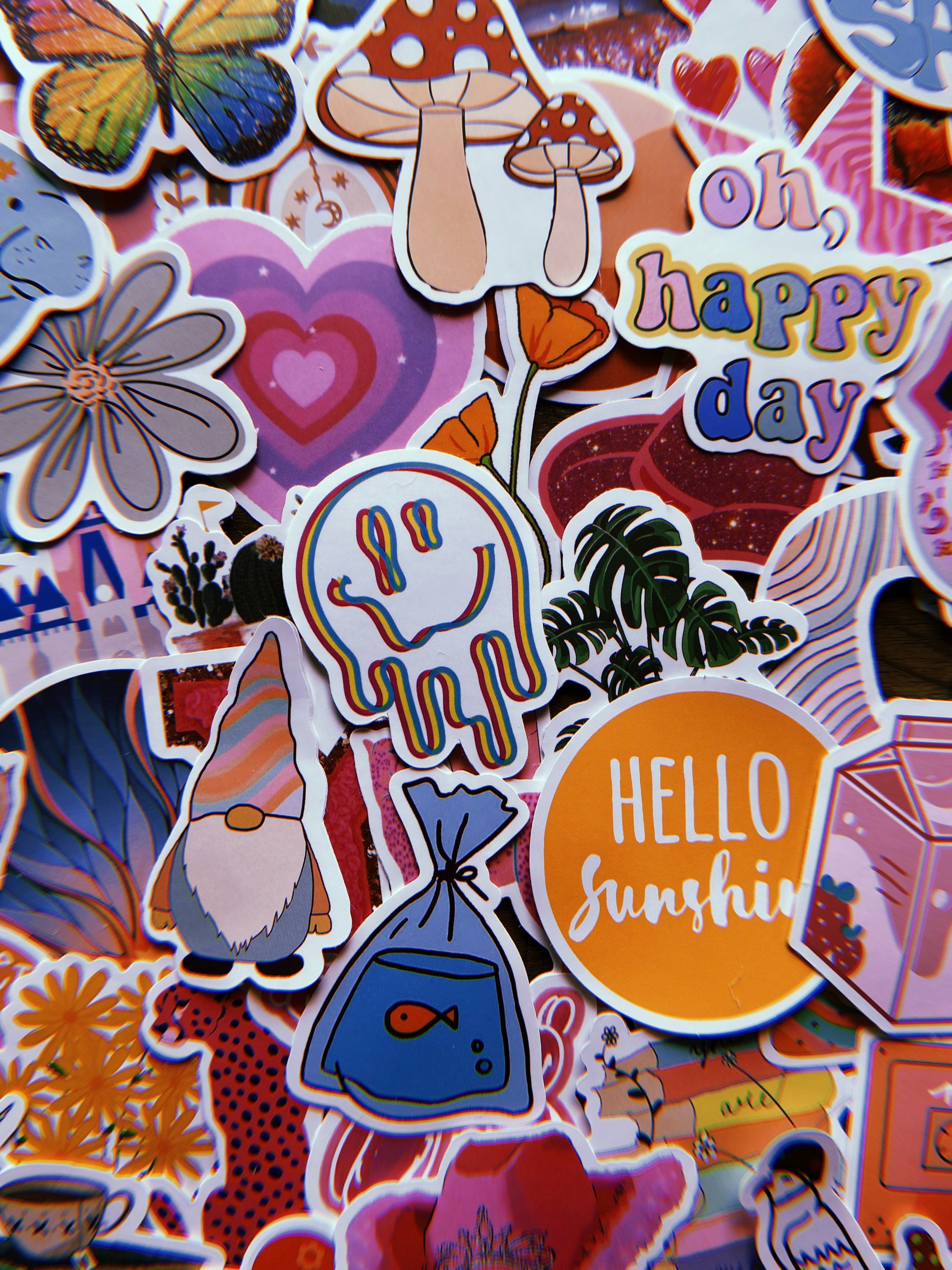 100 Oops Sticker Pack Vsco Stickers Random Aesthetic Stickers Gift for ...