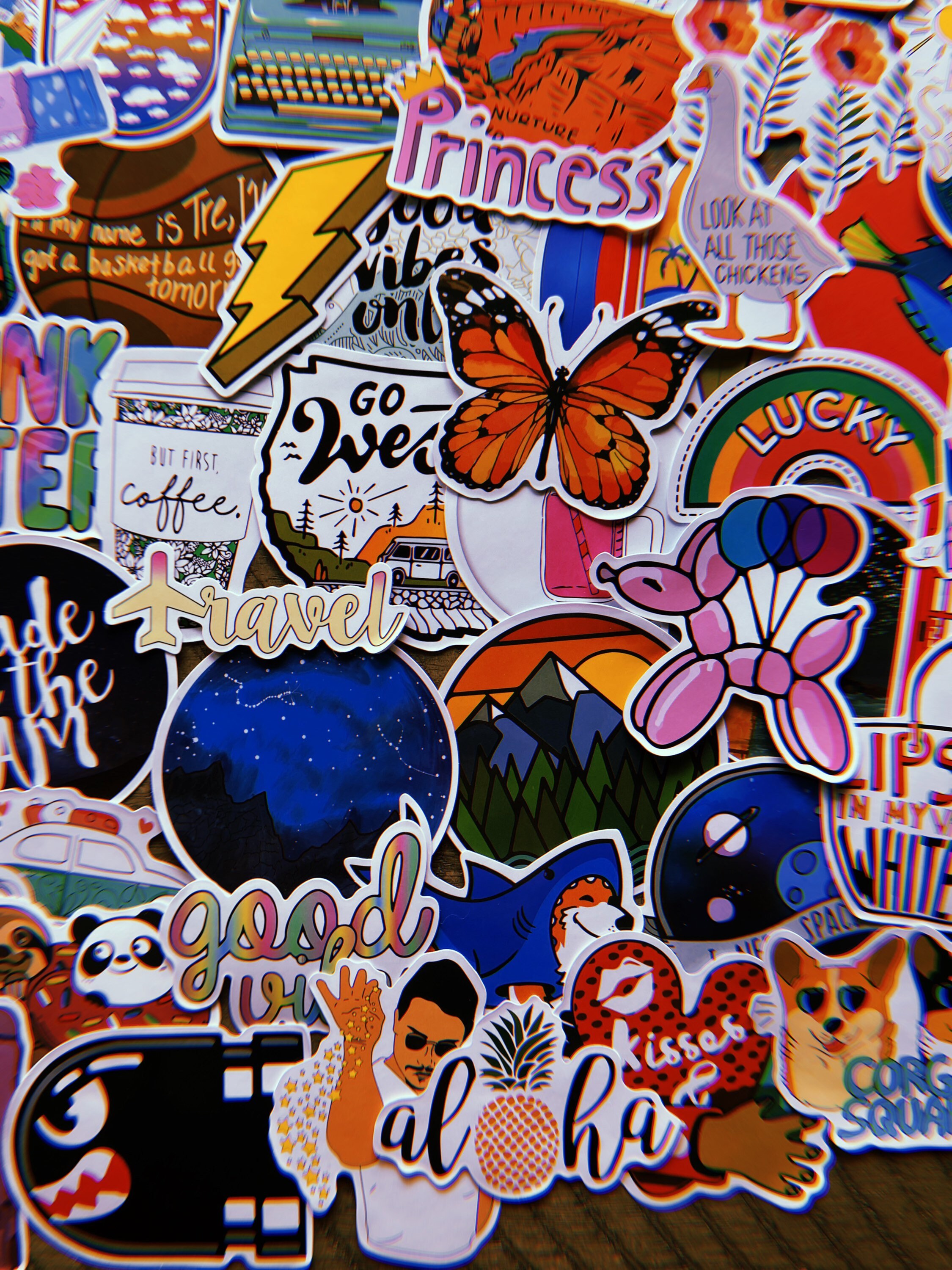 150 Oops Sticker Packs Random Aesthetic Sticker Packs VSCO Sticker ...