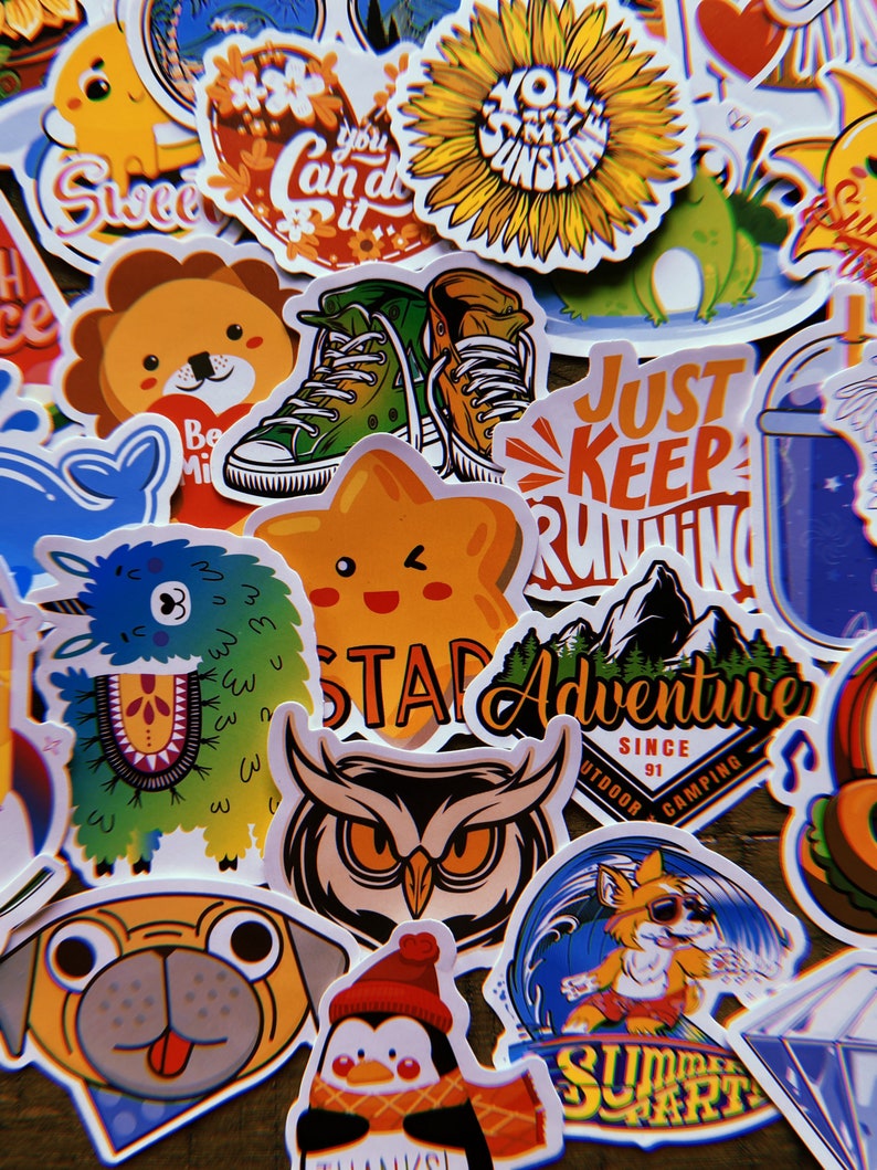 100 Stickers for Kids and Children Cute Kid Sticker Pack Gifts - Etsy