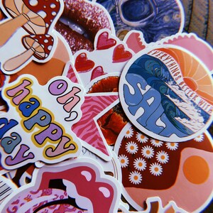 100 Oops Sticker Pack Vsco Stickers Random Aesthetic Stickers Gift for ...