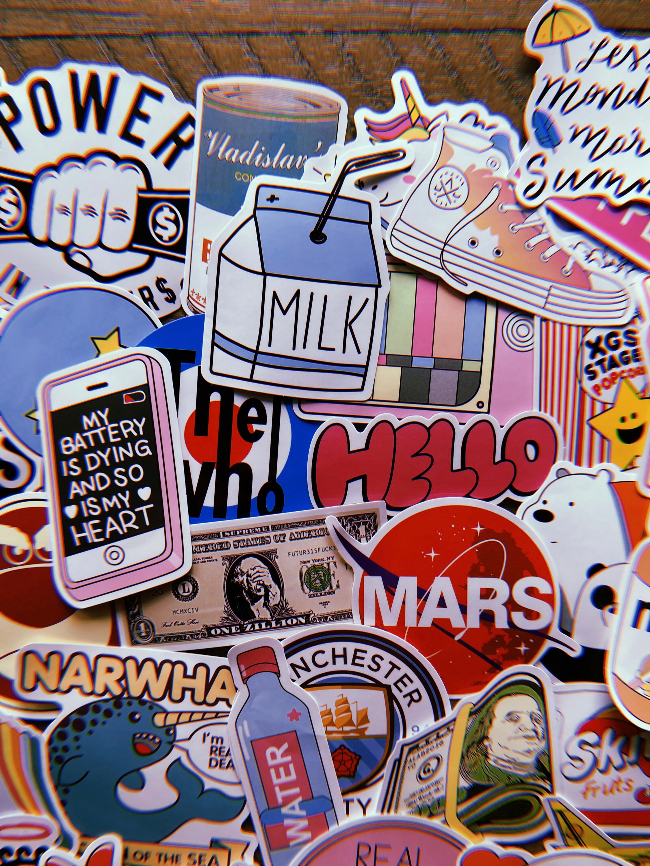 100 Cool Oops Sticker Packs Kawaii Retro Stickers for Teens & Laptops ...
