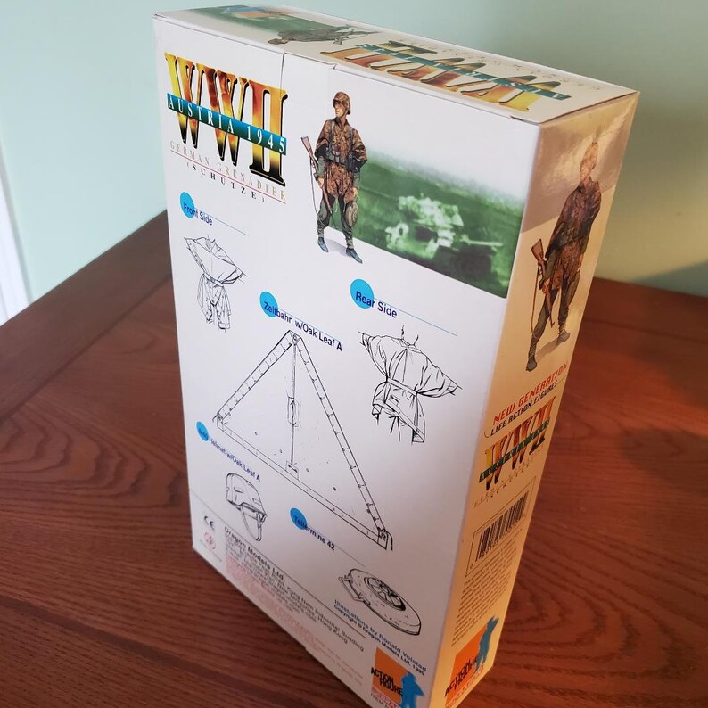 Dragon Models 12" 1/6 Scale WWII German Grenadier Wilhelm - Austria ...