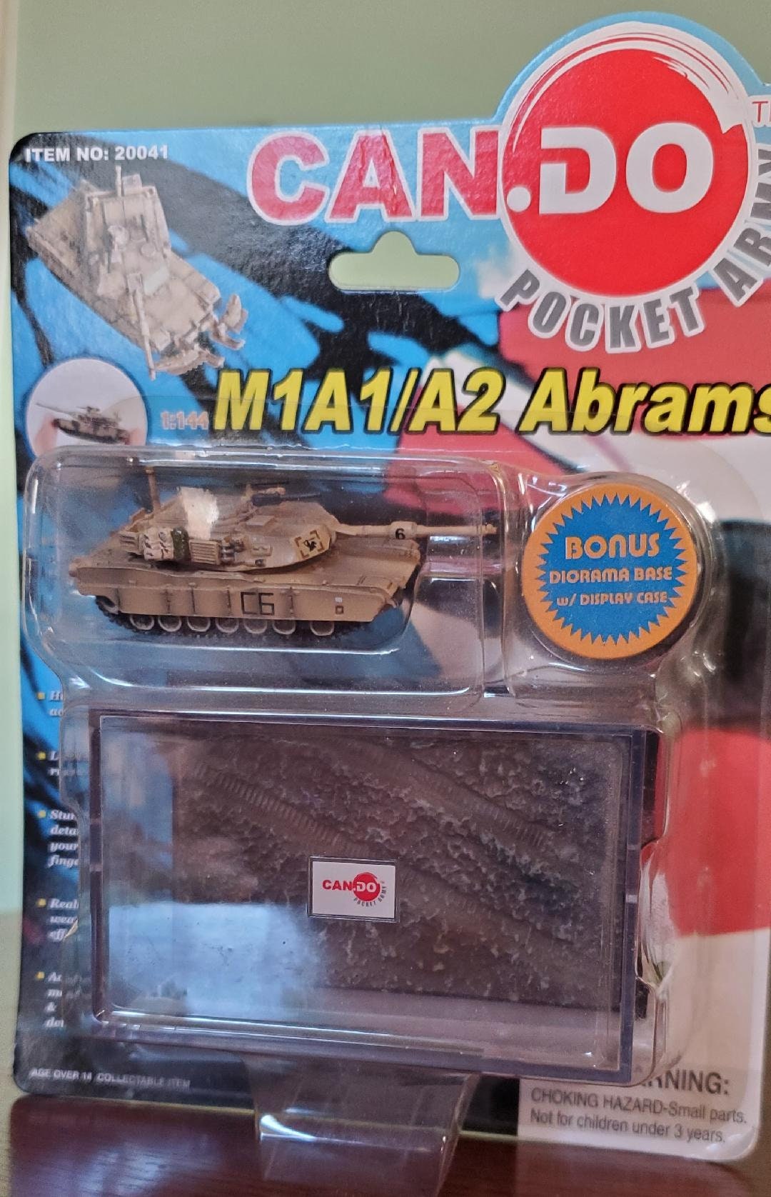 CAN.DO Pocket Army (by Dragon Models) M1A1/A2 Abrams Tank - 1/144 Scale - Etsy