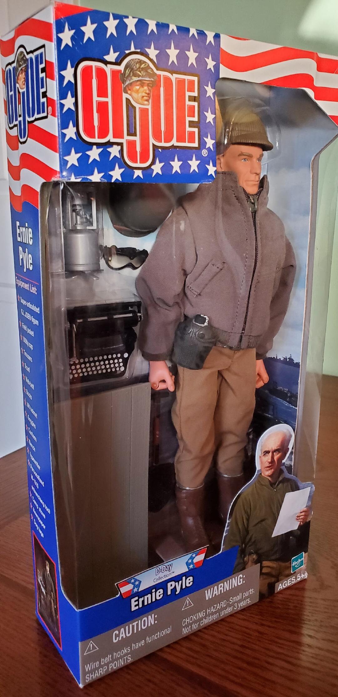 1/6th Scale Hasbro GI Joe D-day Collection Ernie Pyle WWII ...