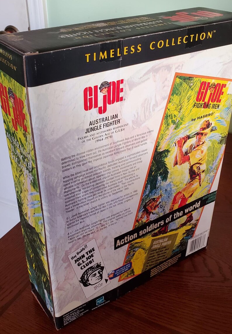 1/6th Scale Hasbro GI Joe Timeless Collection Australian Jungle Fighter ...