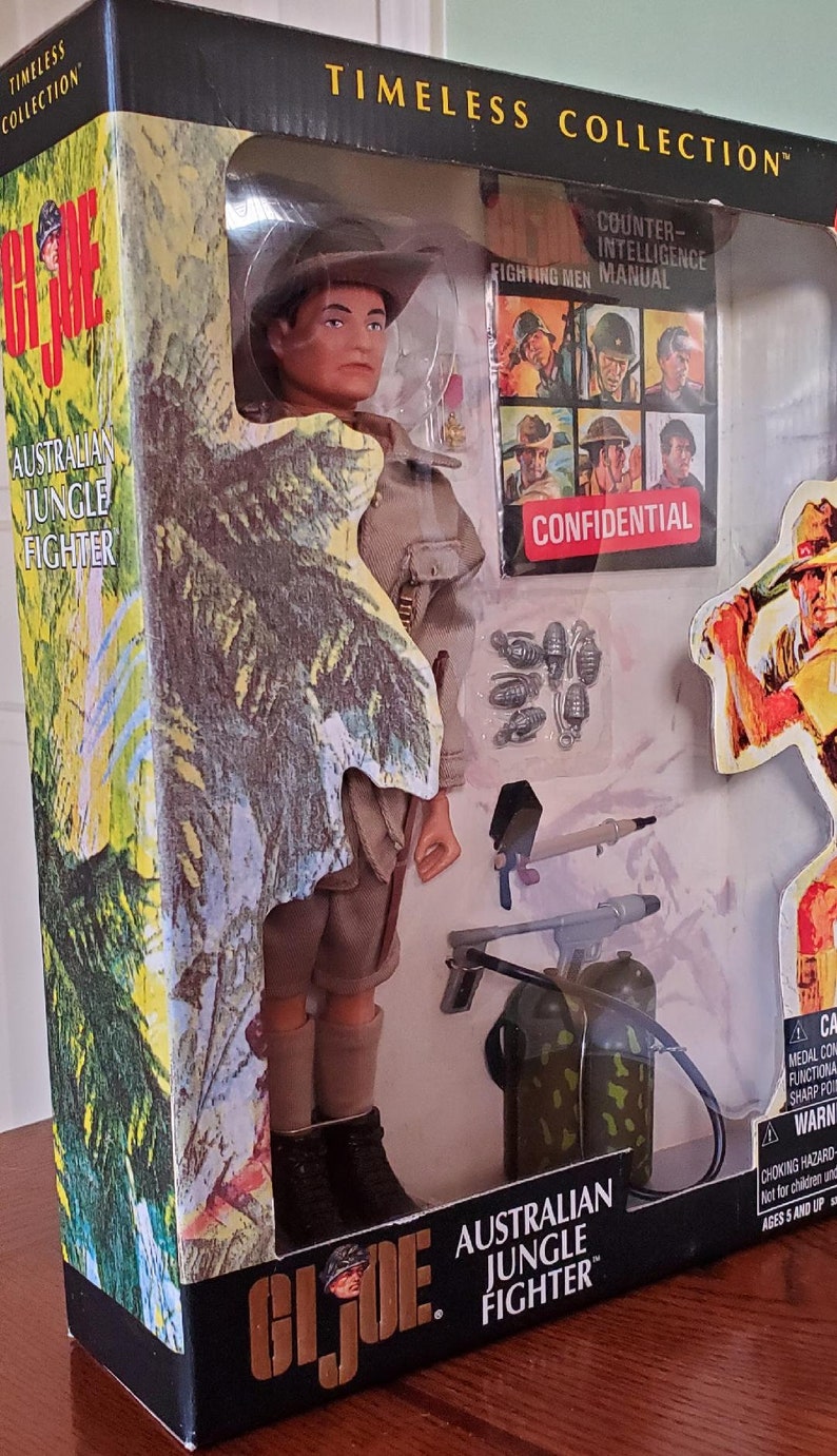 1/6th Scale Hasbro GI Joe Timeless Collection Australian Jungle Fighter ...