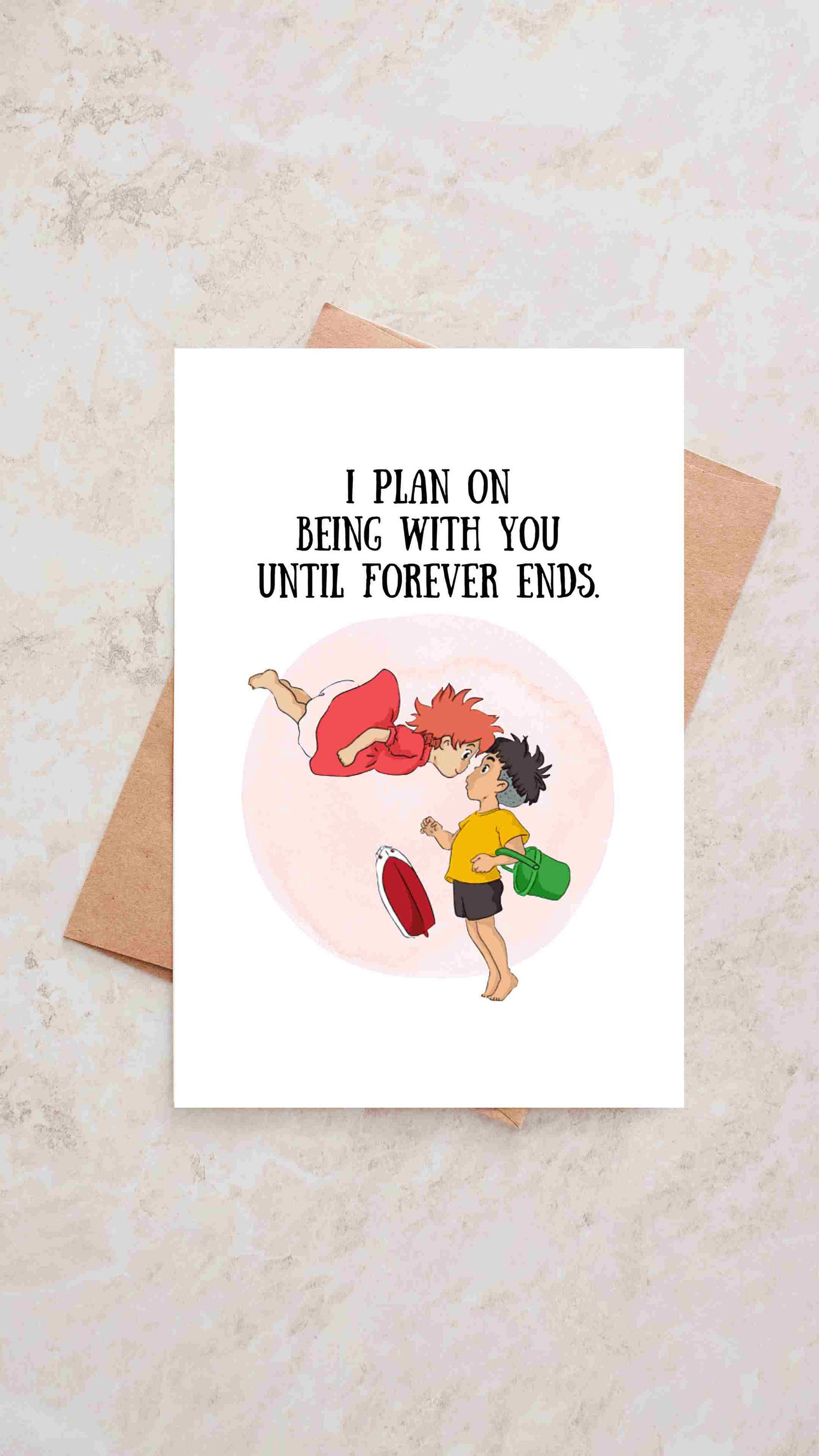 Greetings Card Anime Proposal Card Art Gift Housewarming - Etsy