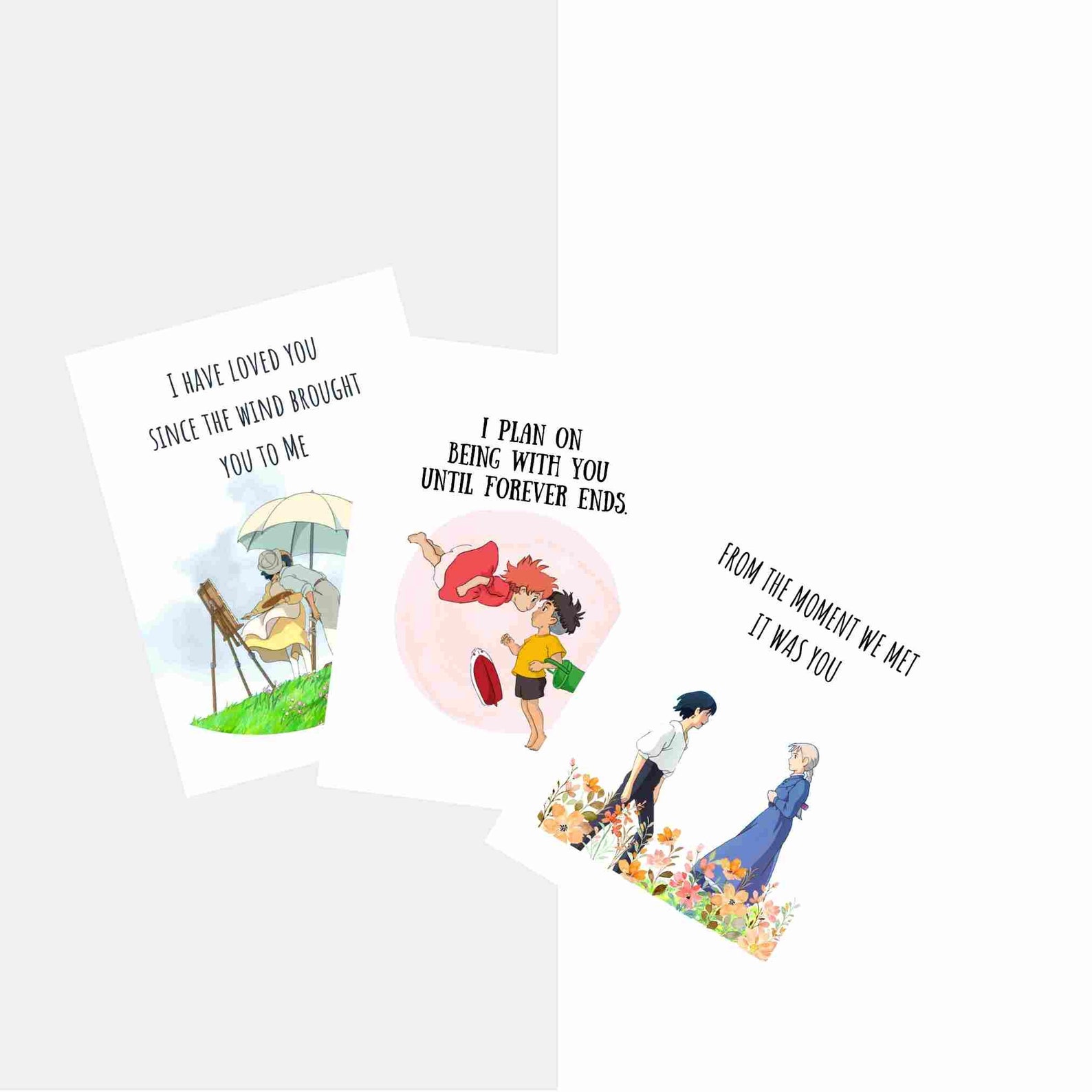 Greetings Card Anime Proposal Card Art Gift Housewarming - Etsy